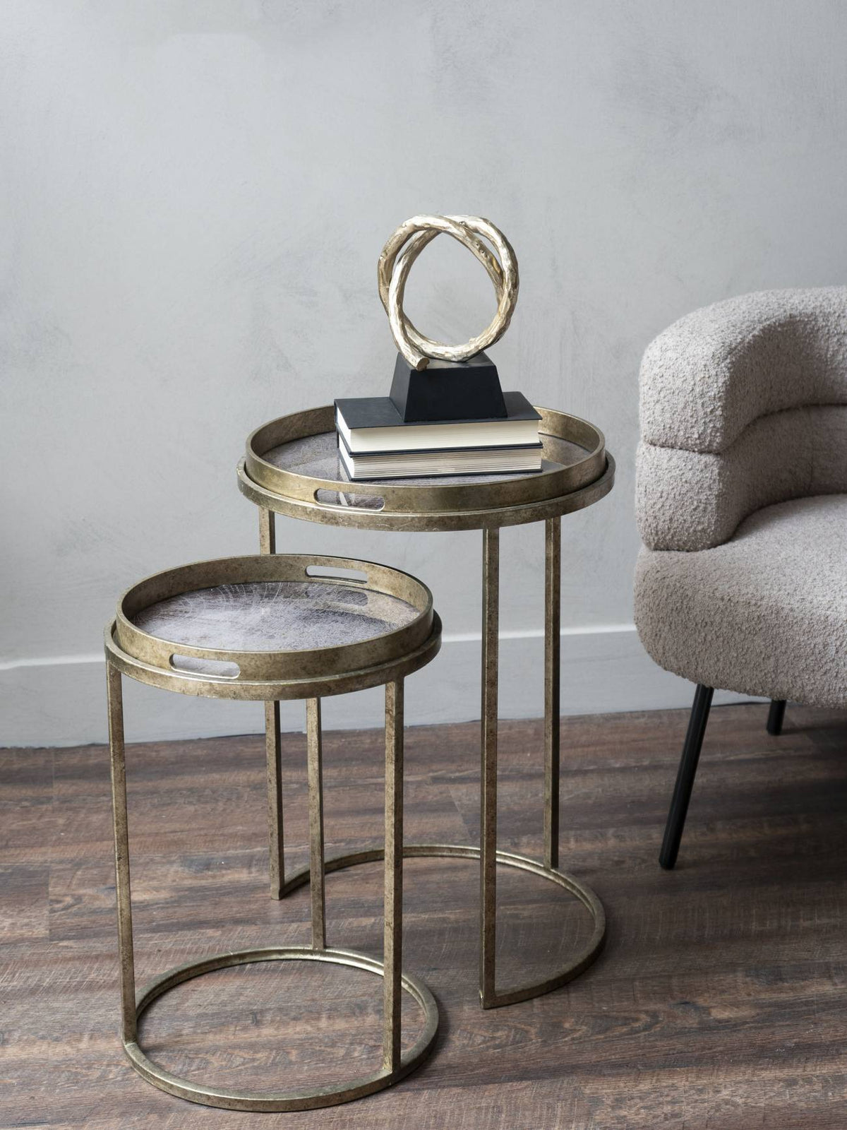 Set of 2 Atlas Tray Tables – Azzoro Living