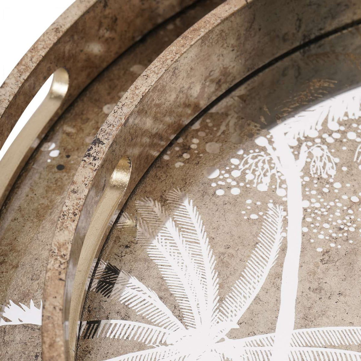 Palm Tree Tray Large – Azzoro Living